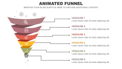 Animated Funnel for PowerPoint and Google Slides - PPT Slides