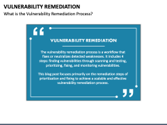 Vulnerability Remediation PowerPoint and Google Slides Template - PPT ...