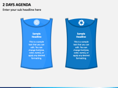 2 Days Agenda PowerPoint Presentation Slides - PPT Template