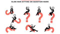 Slide Man Sitting on Question Mark PowerPoint and Google Slides ...