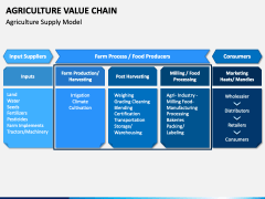 Agriculture Value Chain PowerPoint and Google Slides Template - PPT Slides