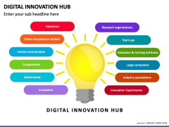 Digital Innovation Hub PowerPoint and Google Slides Template - PPT Slides