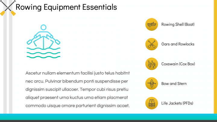Free - Rowing Theme for PowerPoint and Google Slides - PPT Slides