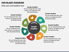 Fan Blade Diagram for PowerPoint and Google Slides - PPT Slides
