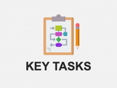 Key Tasks PowerPoint and Google Slides Template - PPT Slides
