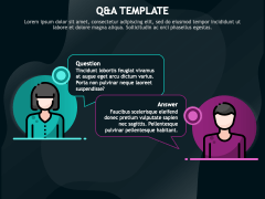 Q&A Presentation Template for PowerPoint and Google Slides - PPT Slides