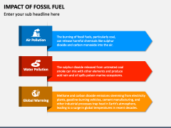 Impact of Fossil Fuel PowerPoint and Google Slides Template - PPT Slides