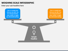 Weighing Scale Infographic PowerPoint Template and Google Slides Theme