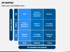HR Matrix PowerPoint and Google Slides Template - PPT Slides