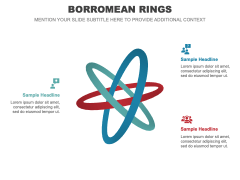 Borromean Rings PowerPoint Template and Google Slides Theme