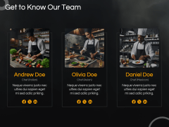 Restaurant Business Plan PowerPoint and Google Slides Template - PPT Slides