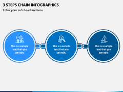 3 Steps Chain Infographics PowerPoint Presentation Slides - PPT Template