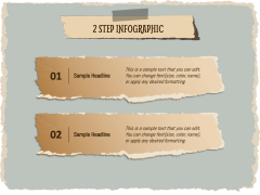 Free Vintage Torn Paper Presentation Theme for PowerPoint and Google Slides