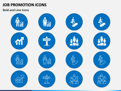 Job Promotion Icons for PowerPoint and Google Slides - PPT Slides