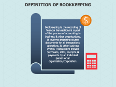 Bookkeeping PowerPoint and Google Slides Template - PPT Slides
