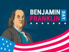 Free - Benjamin Franklin Day PowerPoint Template and Google Slides Theme