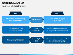 Warehouse Safety PowerPoint and Google Slides Template - PPT Slides