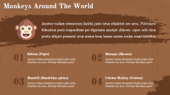 Free - Monkey Presentation for PowerPoint and Google Slides - PPT Slides