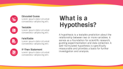 Hypothesis PowerPoint and Google Slides Template - PPT Slides