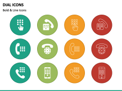 Dial Icons for PowerPoint and Google Slides - PPT Slides