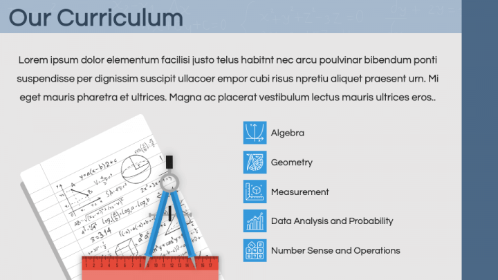 Free - Math Tutoring Academy Presentation for PowerPoint and Google Slides