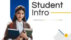 Free - Student Intro PowerPoint and Google Slides Template - PPT Slides