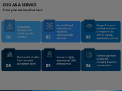 Ciso as a Service PowerPoint and Google Slides Template - PPT Slides