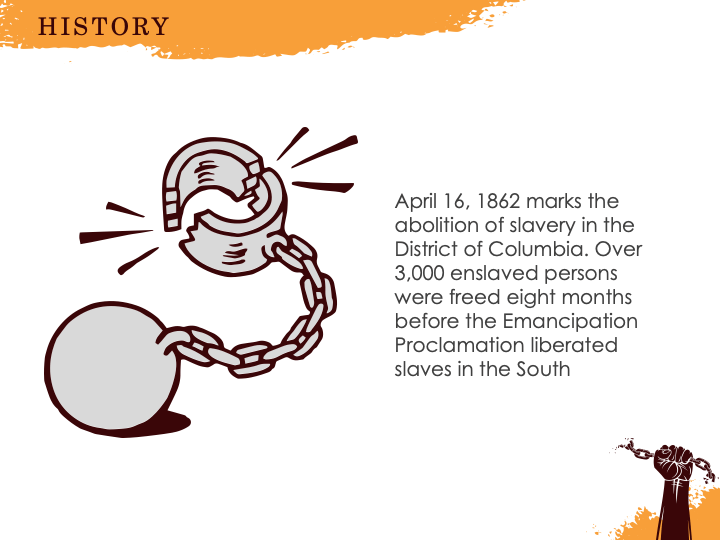 Free - Emancipation Day PowerPoint Template and Google Slides Theme