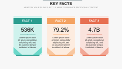 Key Facts PowerPoint and Google Slides Template - PPT Slides