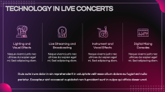 Free - Live Concert Theme for PowerPoint and Google Slides - PPT Slides