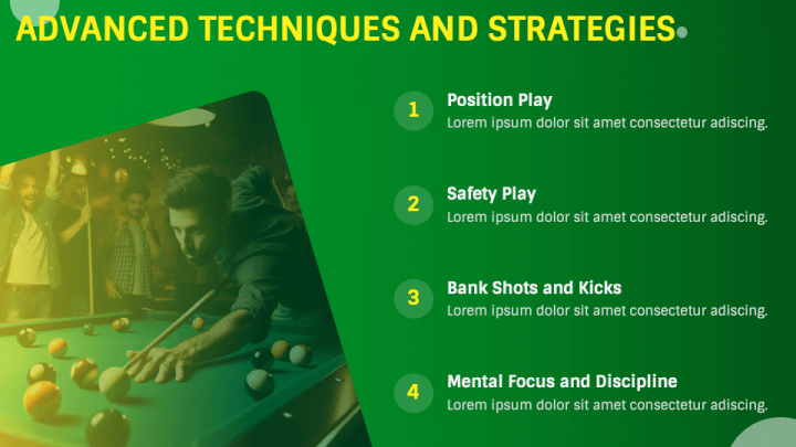 Free - Billiards Theme for PowerPoint and Google Slides - PPT Slides