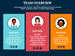 Free - Team Overview PowerPoint Template and Google Slides Theme