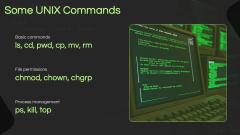 Unix PowerPoint and Google Slides Template - PPT Slides