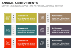 Annual Achievements PowerPoint and Google Slides Template - PPT Slides