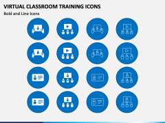 Virtual Classroom Training Icons for PowerPoint and Google Slides - PPT ...