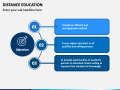 Distance Education PowerPoint and Google Slides Template - PPT Slides
