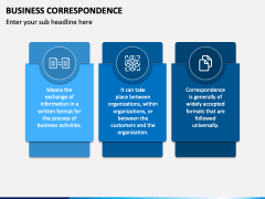 Business Correspondence PowerPoint and Google Slides Template - PPT Slides