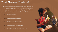 Free - Monkey Presentation for PowerPoint and Google Slides - PPT Slides