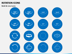 Rotation Icons for PowerPoint and Google Slides - PPT Slides