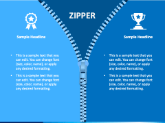 Zipper PowerPoint and Google Slides Template - PPT Slides