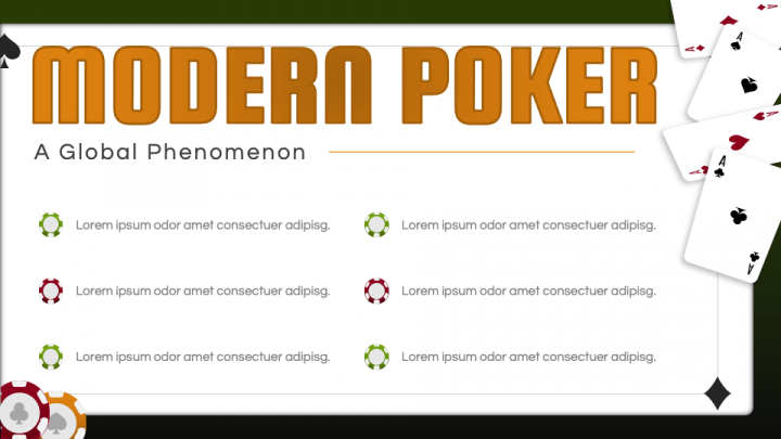 Free - Poker Theme for PowerPoint and Google Slides - PPT Slides