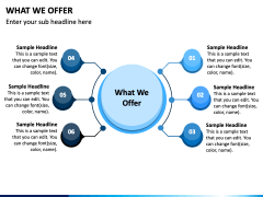 What We Offer PowerPoint and Google Slides Template - PPT Slides