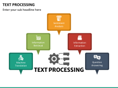 Text Processing PowerPoint and Google Slides Template - PPT Slides