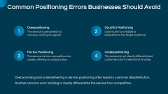 Service Positioning PowerPoint and Google Slides Template - PPT Slides