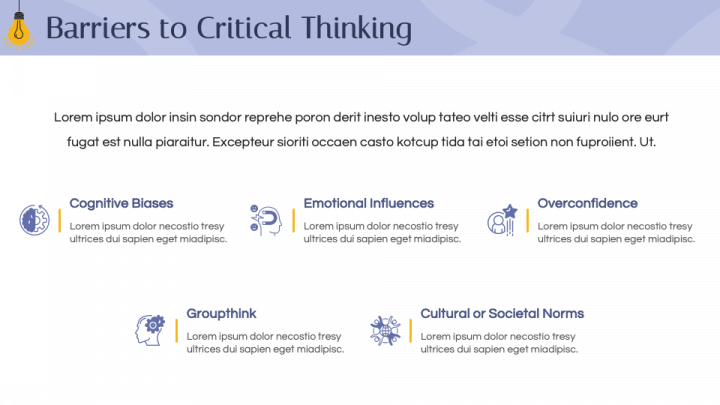 Free - Critical Thinking Workshop PowerPoint and Google Slides Template ...