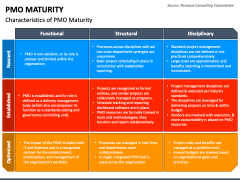 PMO Maturity PowerPoint and Google Slides Template - PPT Slides