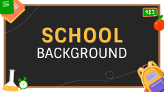 School Background for PowerPoint and Google Slides - PPT Slides