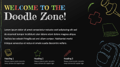 Free - Doodle Chalkboard Theme for PowerPoint and Google Slides - PPT ...