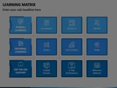 Learning Matrix for PowerPoint and Google Slides - PPT Slides