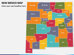 New Mexico Map for PowerPoint and Google Slides - PPT Slides